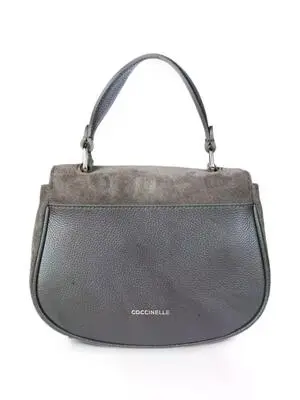 COCCINELLE Mavery Suede Shoulder Bag - Grey