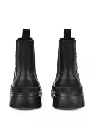 Karl Lagerfeld Logo-print Ankle Boots