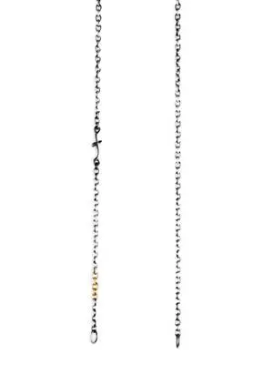SEVAN BIÇAKÇI Mixed-metal Open-link Chain Necklace - Silver