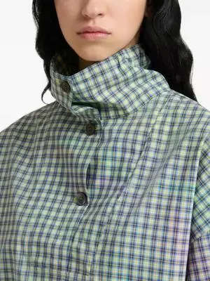 Marni Checked Drawstring Shirt