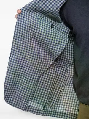 Corneliani Checked Single-breasted Blazer