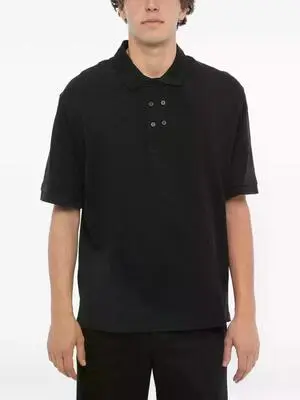 Neil Barrett Piqué Cotton Polo Shirt