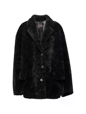 Prada Shearling Caban Jacket