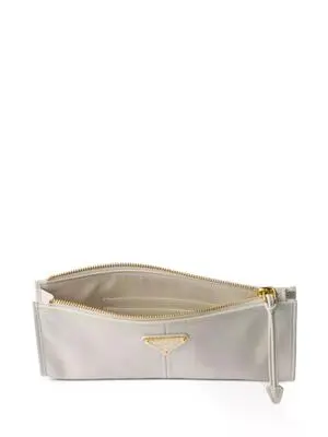 Prada Leather Pouch - White