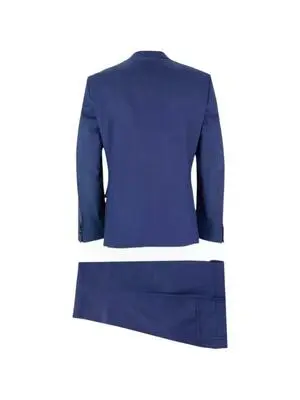 Hugo Single-breasted Slub-texture Suit