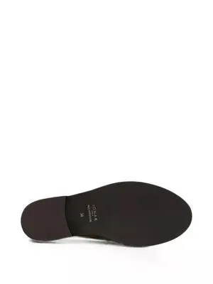 JONAK PARIS Delphy Fringed Horsebit Slingback Loafers