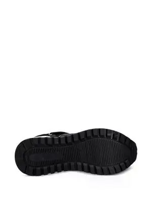 Just Cavalli Logo Print Paneled Sneakers