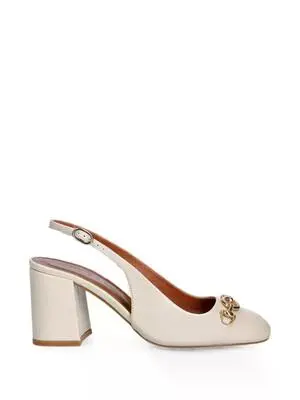 JONAK PARIS Decouv Slingback Pumps - Neutrals