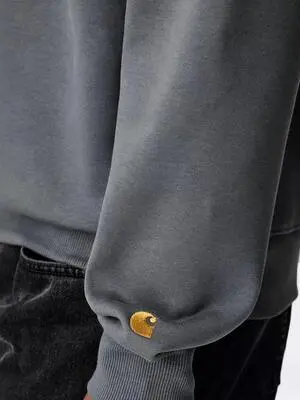 Carhartt Work In Progress Raglan Sleeve Logo Embroidered Sweater