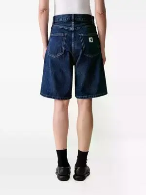 Carhartt Work In Progress Logo-patch Denim Shorts