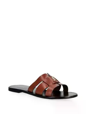 JONAK PARIS Logo Plaque Cut-out Sandals