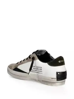 CRIME LONDON Sk8 Deluxe Panelled Sneakers