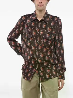 Dsquared2 Bandana-print Western Shirt