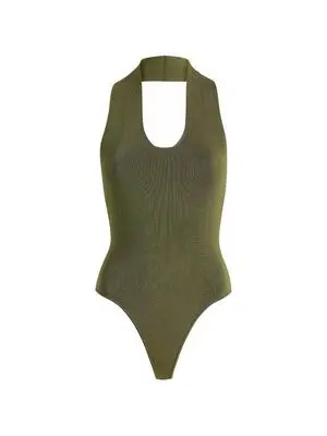 Khaite Toto Bodysuit - Green
