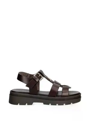 JONAK PARIS Liverpool Buckle-fastening Sandals - Brown