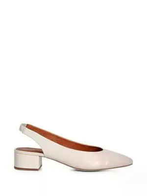 JONAK PARIS Vince Pointed-toe Slingback Pumps - Neutrals