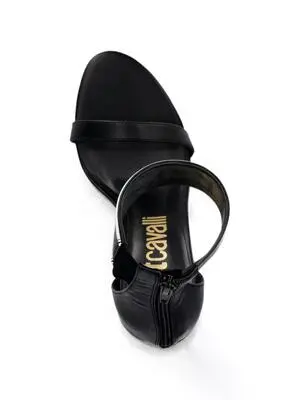 Just Cavalli Logo-strap Stiletto Sandals