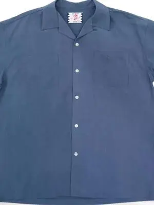 SON OF THE CHEESE Open Collar Long-sleeve Shirt