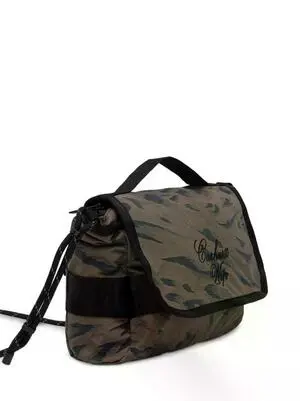 Carhartt Work In Progress Tiger Print Logo Embroidered Belt Bag - Brown