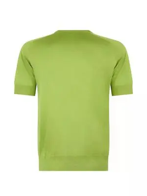 MOORER Short-sleeve Silk Sweater