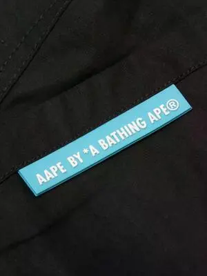 AAPE BY *A BATHING APE Moonface Logo Cargo Shorts