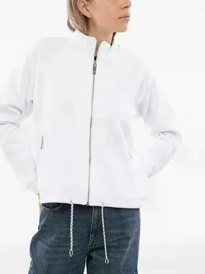 John Richmond Logo Embroidered Drawstring Sweatshirt