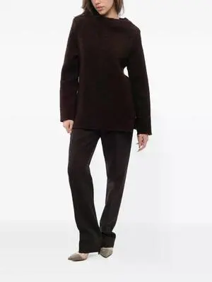 JIL SANDER Bouclé Boat-neck Sweater