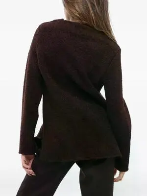 JIL SANDER Bouclé Boat-neck Sweater