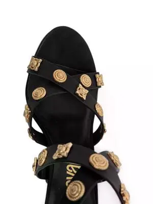 Just Cavalli Embellished Wrap-around Sandals