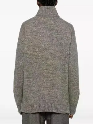 MAISON MARGIELA Quarter-zip Knitted Sweater