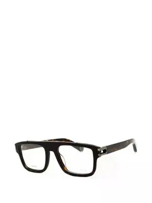 Philipp Plein Rectangle-frame Glasses - Brown