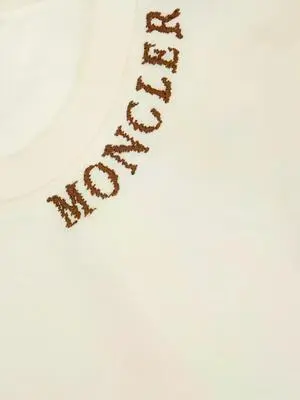 Moncler Embroidered Logo T-shirt
