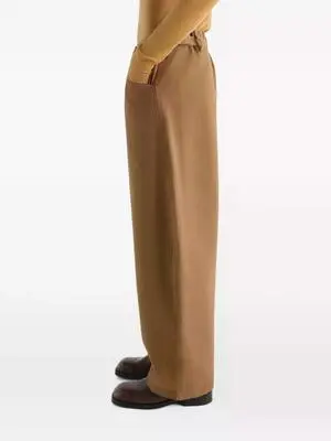LEMAIRE Oversized Workwear Pants In Garment Dyed Broken Twill