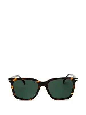 DB EYEWEAR BY DAVID BECKHAM Square Frame Sunglasses - Brown