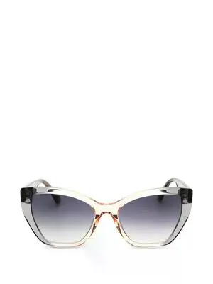 Moschino Cat Eye Frame Sunglasses - Grey