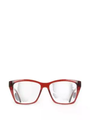 FERRAGAMO Square-frame Glasses - Red