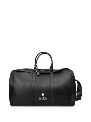 COUNTY OF MILAN Logo-print Holdall - Black