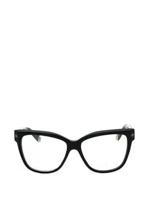 Philipp Plein Cat-eye Glasses - Black