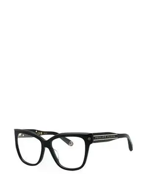 Philipp Plein Cat Eye Glasses - Black