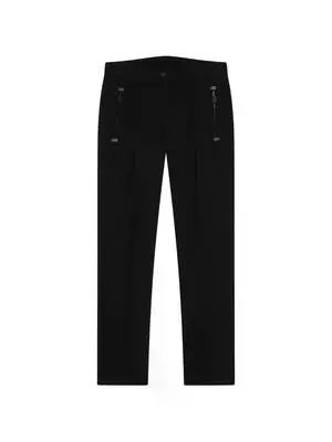 Moncler Logo-patch Stirrup Ski Trousers - Black