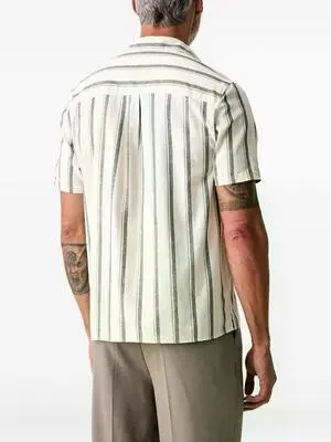 Barbour Barkend Striped-pattern Short-sleeved Shirt