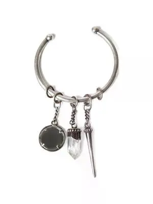 ANN DEMEULEMEESTER Arto Charm-embellished Bracelet - Silver