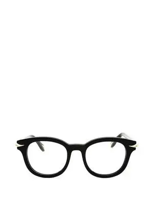 Roberto Cavalli Roberto Cavalli Round Frame Eyeglasses Black