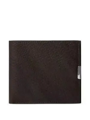 LEMAIRE Soft Tab Bifold Wallet In Leather - Brown