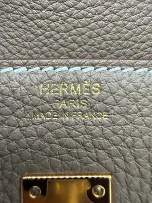 Hermès Birkin 25cm Etoupe Togo Leather With Gold Hardware - Brown