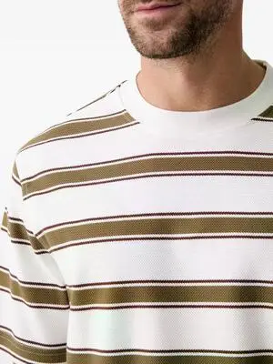 Barbour Browtop Striped-pattern Relaxed-fit T-shirt