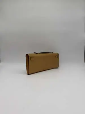 Hermès Kelly Chamkilight Dore Chevre Leather With Permabrass Hardware