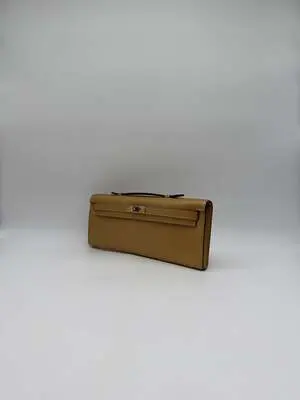 Hermès Kelly Chamkilight Dore Chevre Leather With Permabrass Hardware