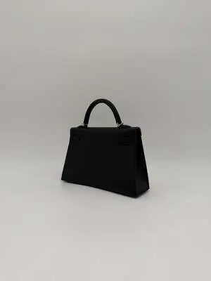 Hermès Kelly 20cm Bag In Epsom Leather With Palladium Hardware - Multi