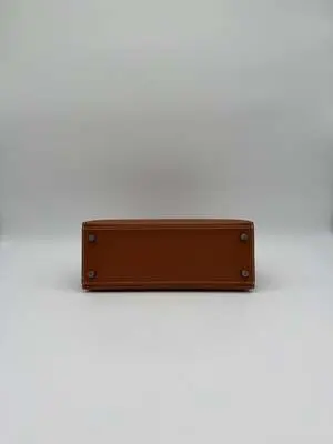 Hermès Kelly 25cm Gold Madame Palladium Hardware